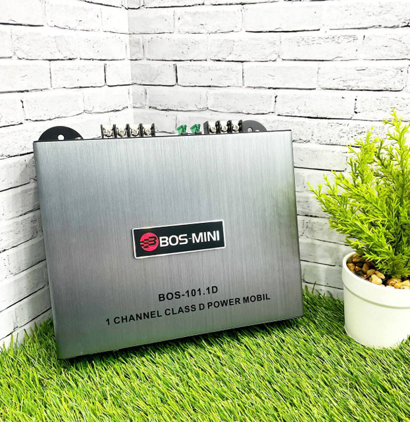 Автомобильный усилитель моноблок Bos-mini GSF-101.1D - купить с доставкой по выгодным ценам в ...