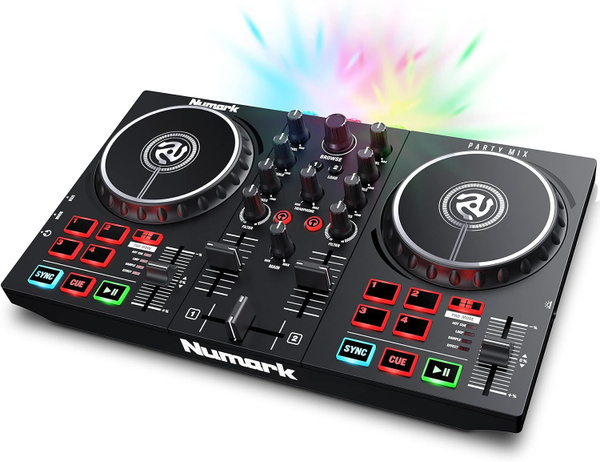 Numark Party Mix II Контроллер DJ / DJ для Serato DJ Lite и Algoriddim ...