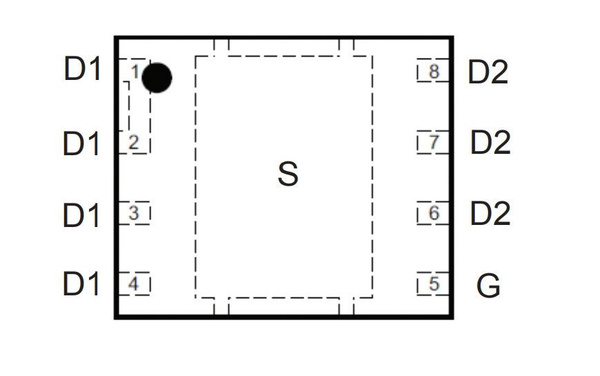 Запчасть для мобильного устройства AiTech Микросхема CSD87312Q3E ...