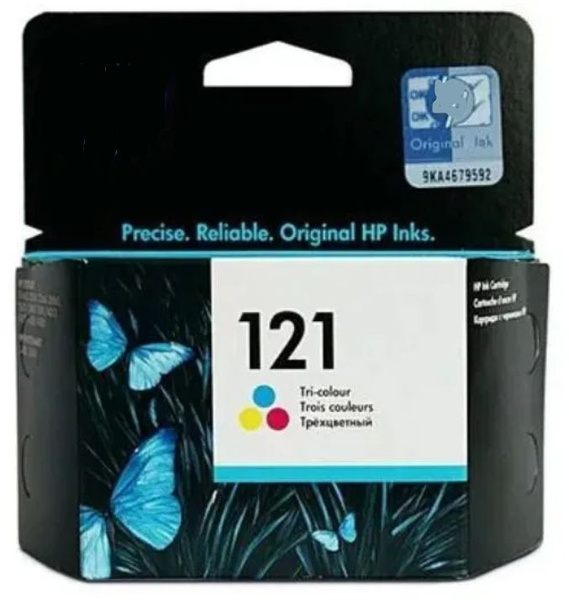 Расходник для печати Картридж CC643HE №121, Color (F4283/D2563), Набор ...