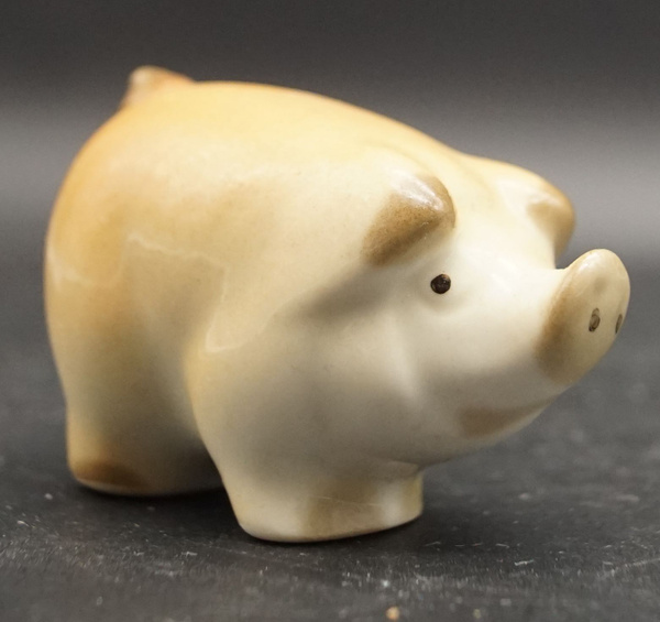 Статуэтка Свинка Фарфор ЛФЗ СССР 1970 1980 купить по выгодной цене в интернет магазине