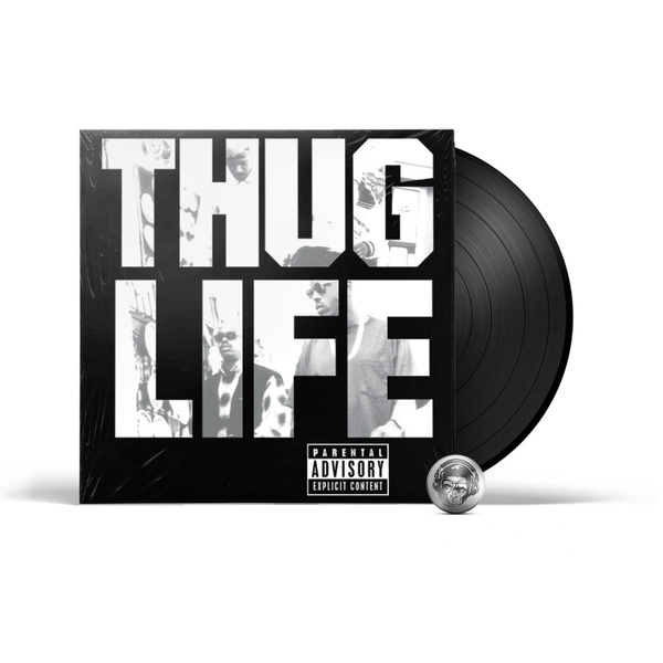 2Pac - Thug Life: Volume 1 (LP) 2019 Black, 180 Gram Виниловая ...