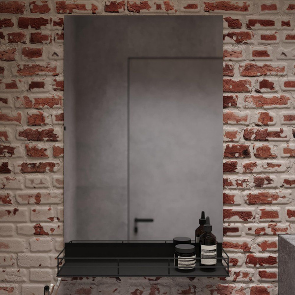 Зеркало для ванной STWORKI "AG00045212", 79 см х 50 см купить c доставкой на OZON по низкой цене ...