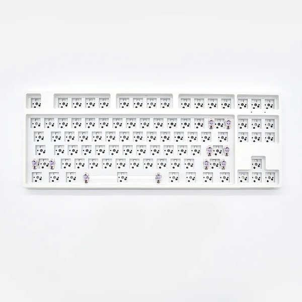Механическая клавиатура HJS DK87 Mechanical Keyboard - Moonlight White ...