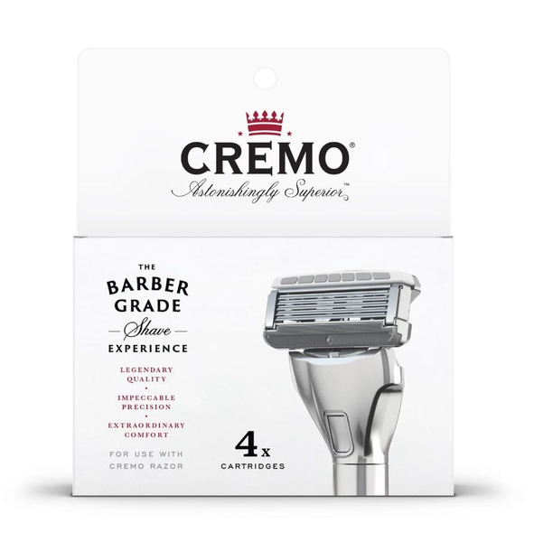 Сменные кассеты Cremo для бритья Wilkinson Sword/Schick, 4 шт. - купить ...