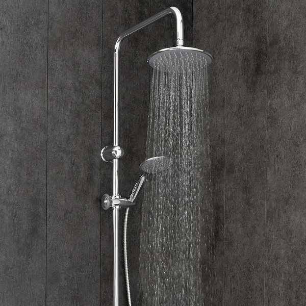 ARGOTECH Душевой комплект серебристый, хром - купить с доставкой по выгодным ценам в интернет ...