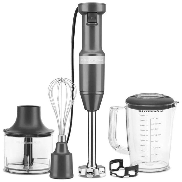 KitchenAid Погружной блендер KitchenAid 5KHBV83EDG Charcoal Grey, серый ...