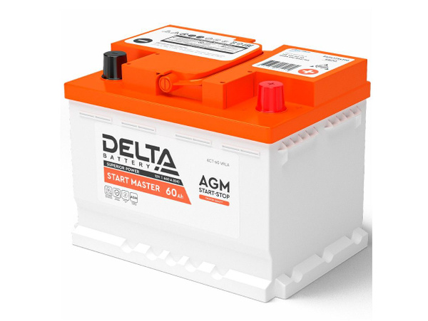 Аккумулятор автомобильный Delta Battery Delta real купить по выгодной ...