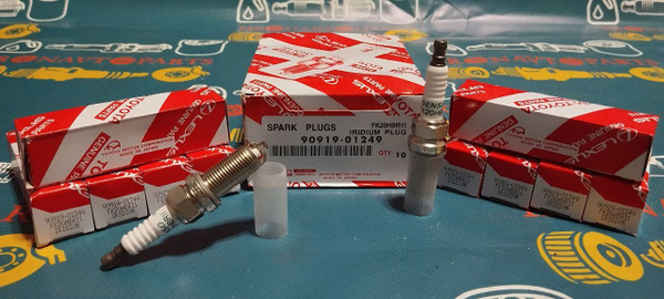 Комплект свечей зажигания Toyota 9091901249 - купить по выгодным ценам ...