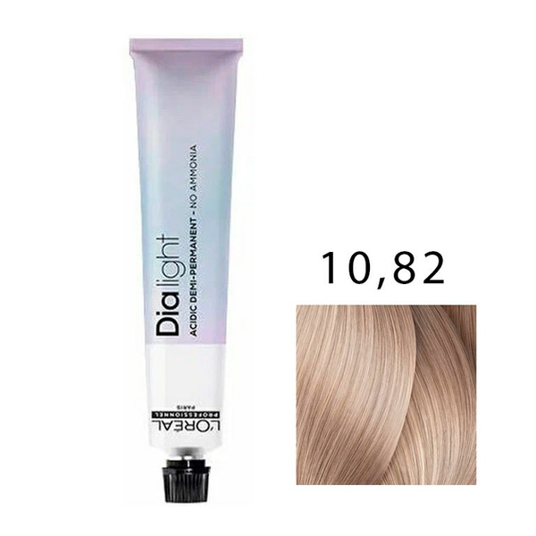 Краска для волос Dia Light 10.82 50 мл L'Oreal Professionnel Dia Light ...