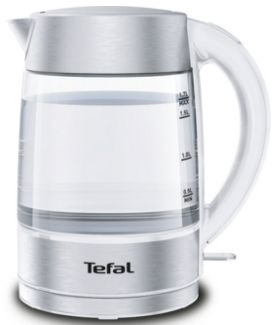 Купить электрический чайник Tefal Стеклянный чайник Tefal KI772138 ...
