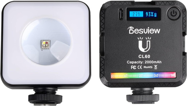 Видеолампы Desview CL60 RGB, светодиодная камера - купить с доставкой ...