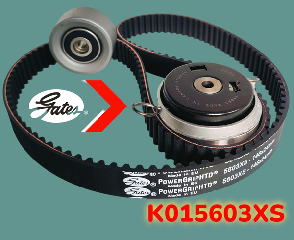 Комплект ремня ГРМ Opel GATES K015603XS Astra Vectra Aveo Chevrolet ...