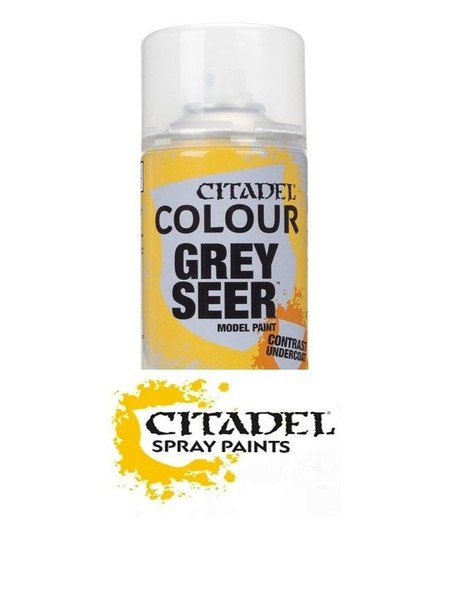 Краска для сборных моделей Citadel Grey Seer Spray - 400 мл - купить с ...