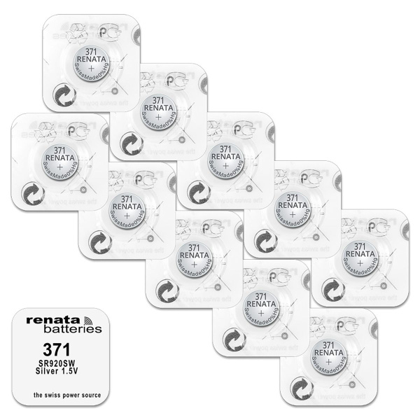 Батарейка SR69 (SR371, 626, 920, 921) Renata, 10 шт. - купить с ...