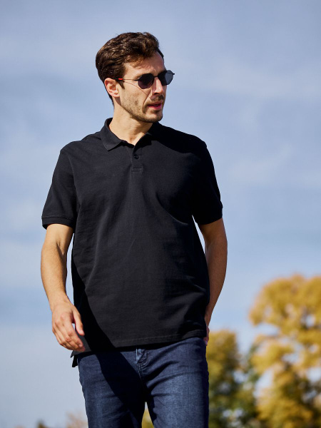 Поло Sevenext, размер 54, цвет черный, Хлопок 100% - купить по выгодной цене в интернет-магазине ...