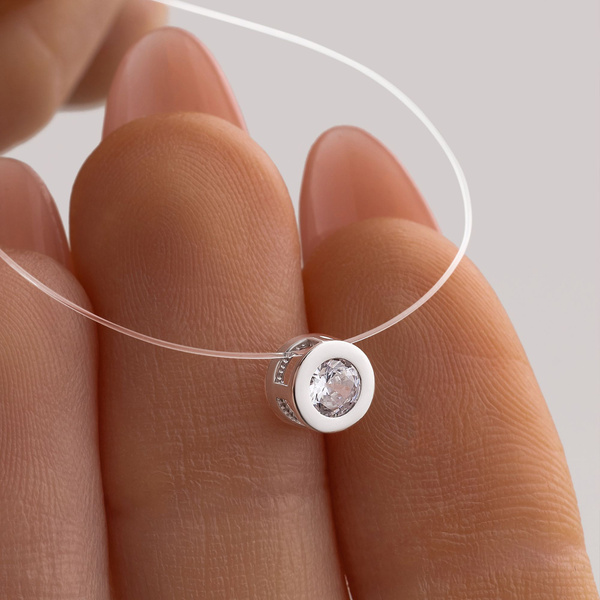 VG jewelry Колье ювелирное Фианит - купить с доставкой по выгодным ...