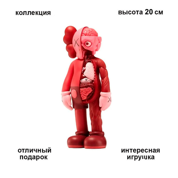 Коллекционная игрушка Kaws Companion Anatomy 20 см - купить с доставкой ...