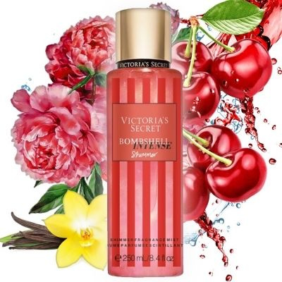 Парфюмированный спрей для тела Victoria's Secret Bombshell Intense Shimmer - купить с доставкой ...