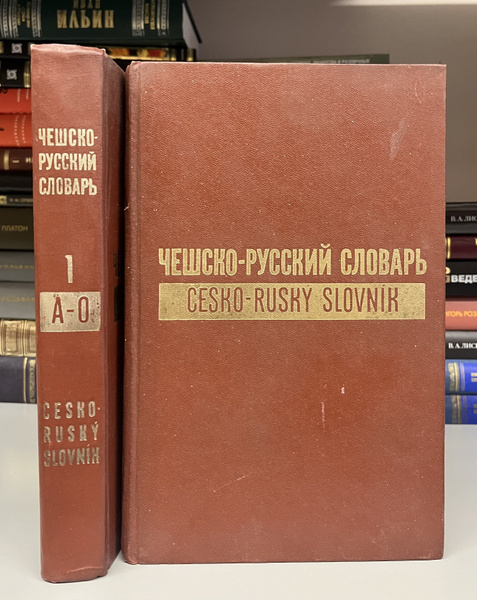 Чешско-русский словарь (комплект из двух книг) | Копецкий Леонтий ...