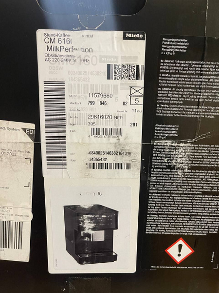 Автоматическая кофемашина Miele CM6360, белый купить по выгодной цене в ...