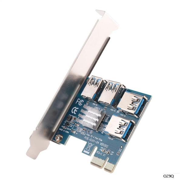 Характеристики Множитель Карты PCI Express PCIE От 1 До 4 USB GPU X1 ...