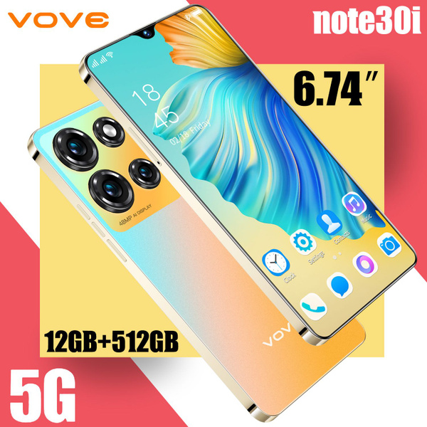 Смартфон Note30i абсолютно новый оригинальный официальная гарантия качества, 12 ГБ+256 ГБ ...