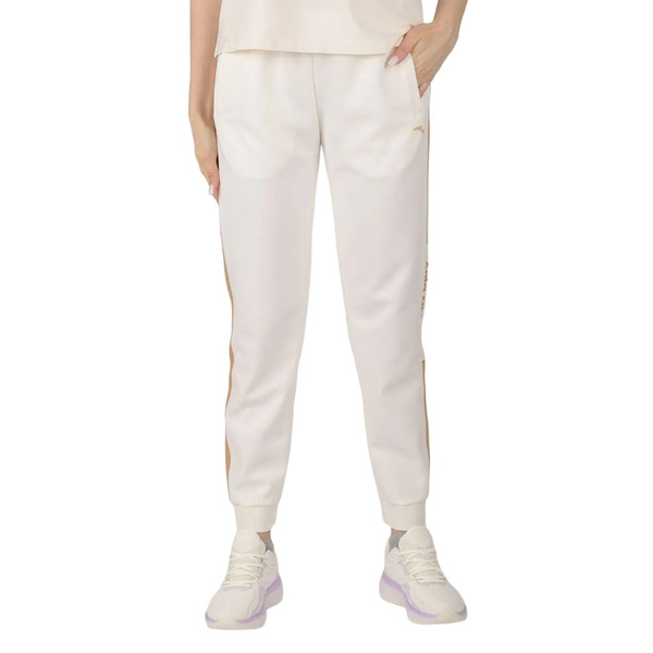 Брюки Женский Anta светло-бежевый, размер 42 купить c доставкой на OZON по низкой цене (1508040927)