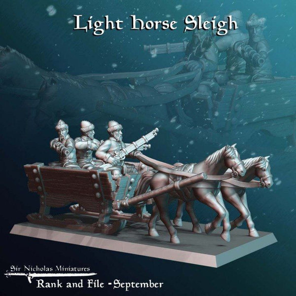 Модель Warhammer Kislev Horse Sleigh - купить с доставкой по выгодным ...