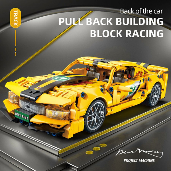 Конструктор Техник набор 400+деталей (technic, модель racing спорткар ...