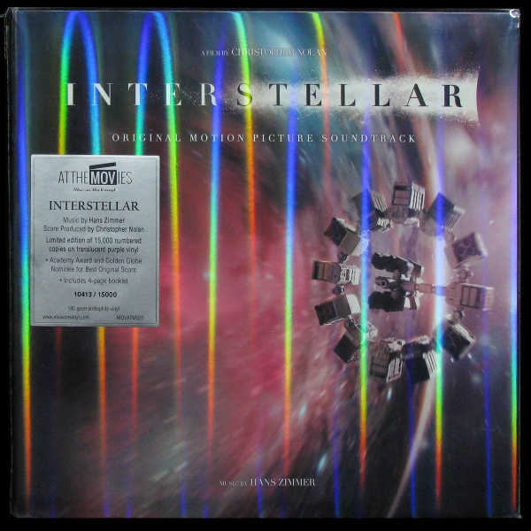 LP Hans Zimmer - Interstellar (2LP, coloured vinyl, + booklet) (винил ...