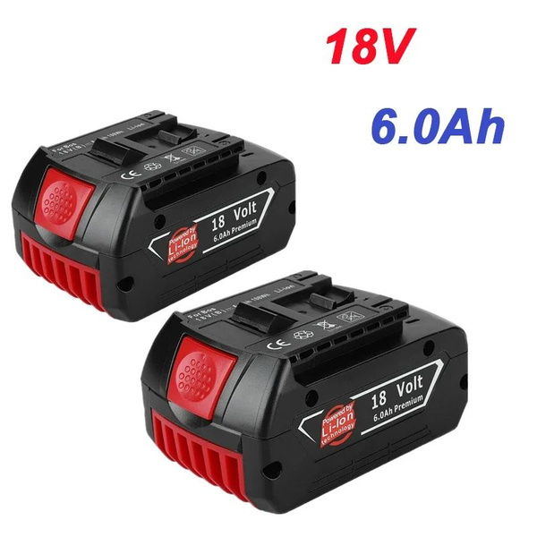 2024 18V 6000mah Заряжаемый аккумулятор для резервной батареи Bosch18V 6.0A Переносная замена ...