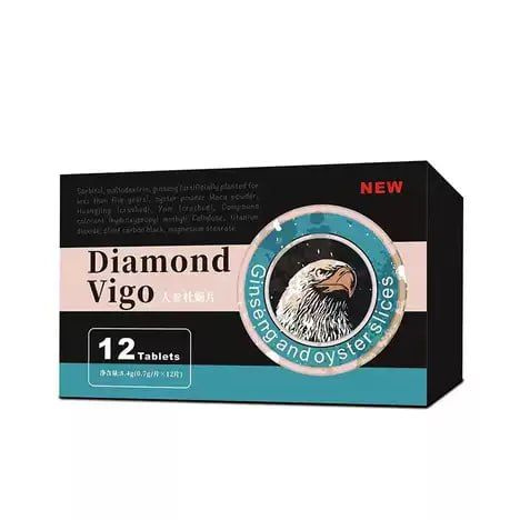 Возбудитель для мужчин таблетки для потенции "Diamond Vigo", 16 ...