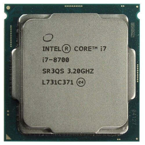 Процессор Intel Core i7 8-го поколения, OEM (без кулера), 6 яд., 3,2 ...