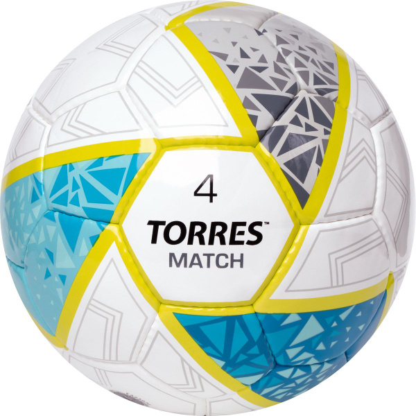 Футбольный мяч TORRES F323974, 4 размер, белый, голубой купить по ...