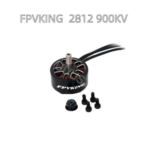 Беспроводной двигатель FPVKING 2812 900KV 3 - 6S для модели дальнего беспилотного летательного ...