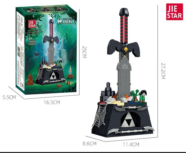 Аниме-игра ручной работы Jiexing Building Blocks Master's Sword ...