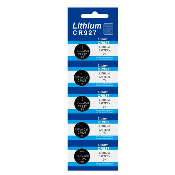 RUISINERY Батарейка CR927, Литиевый тип, 3 В, 5 шт - купить с доставкой ...