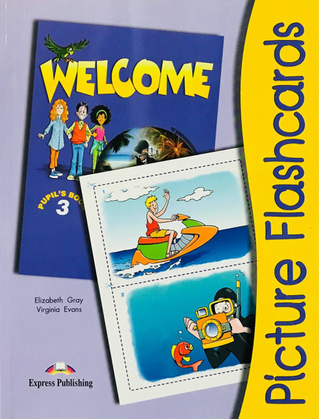 Welcome Picture Flashcards / Раздаточный материал - купить с доставкой ...