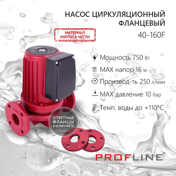 Циркуляционный насос PROFLINE УТ-00048673, 220 л/мин купить c доставкой на OZON по низкой цене ...