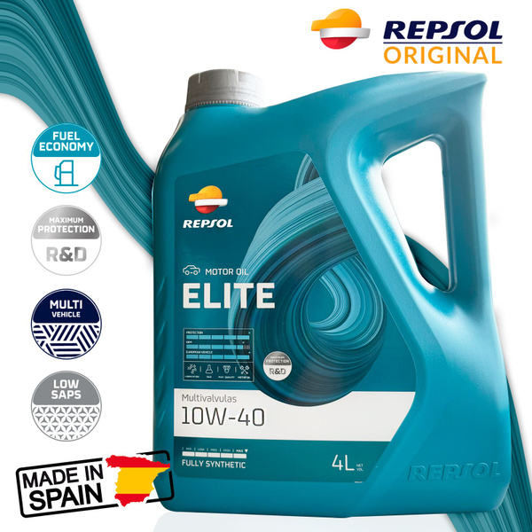Масло моторное Repsol 10W-40 Синтетическое - купить в интернет-магазине ...