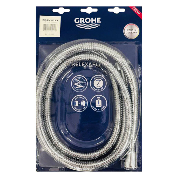 Шланг душевой Grohe Relexaflex 2000 мм (28143000) - купить с доставкой ...