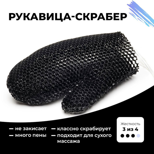 Перчатки для душа с обеих сторон безопасны для кожи - купить с ...