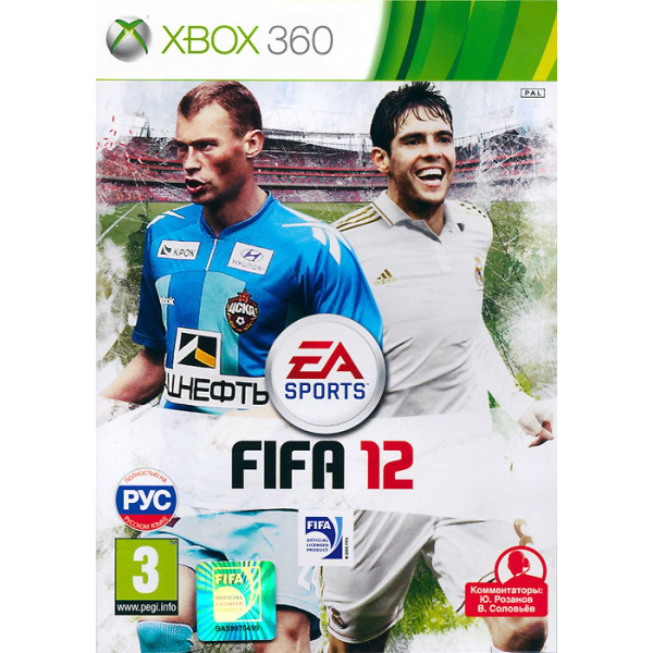 Игра FIFA 12 (XBox 360, Русская версия) купить по низкой цене с ...