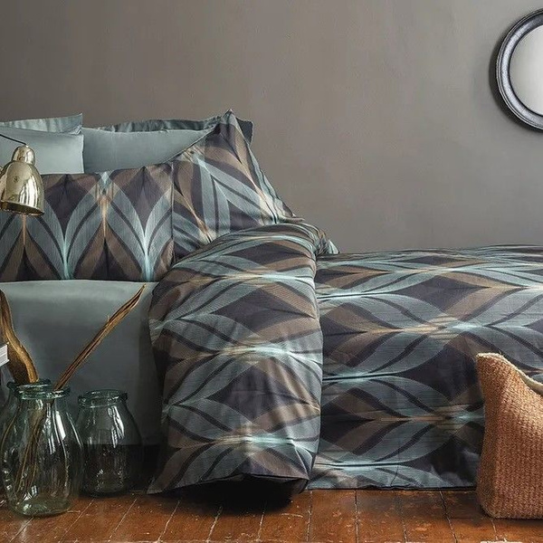 Комплект постельного белья Issimo Home Cotton Satin евро , наволочки ...