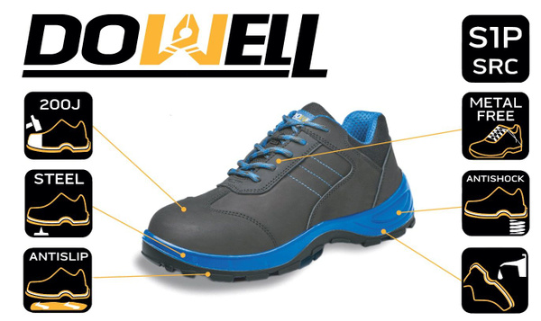 Полуботинки рабочие DOWELL - купить с доставкой по выгодным ценам в интернет-магазине OZON ...