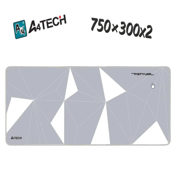 A4Tech Игровой коврик для мыши FStyler FP70, XL, серый - купить с ...