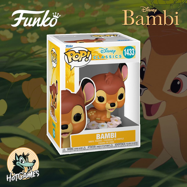 Фигурка Funko POP! Disney Bambi (80TH ANNIVERSARY) Bambi (1433) 65664 ...