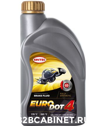 Жидкость тормозная SINTEC евро_синтек_русойл DOT 4 - купить по ...