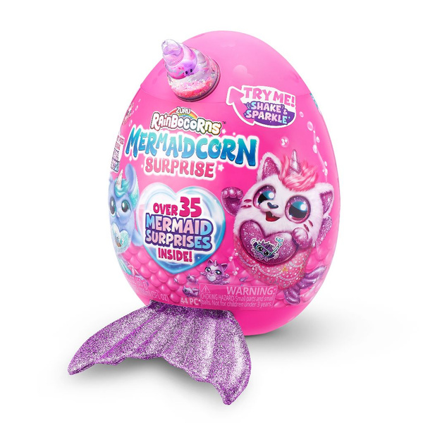 Мягкая игрушка Zuru RainBocorns Mermaidcorn Surprise яйцо зуру русалка ...